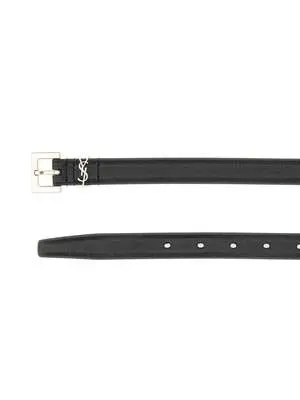 Saint Laurent Cintura Sottile Cassandre