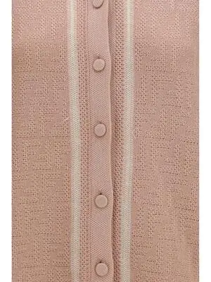 Fendi Ff All-over Crochet Shirt