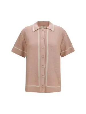 Fendi Crochet Shirt - Pink