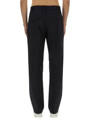 Moncler Straight Leg Trousers - Black