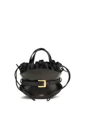 Balmain Shuffle Mini Shoulder Bag - Black