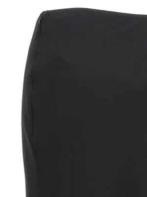 Alessandra Rich Long Silk Skirt