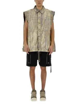 Rick Owens Jumbo Vest - Gold