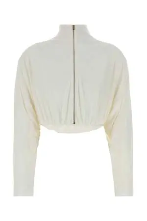 ALAÏA Alaia Women White Viscose Blend Jacket
