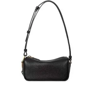 Gucci Grained Leather Mini Shoulder Bag - Black