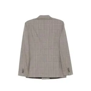 Tagliatore Neutrals Suits Double Breasted Suits - Cream