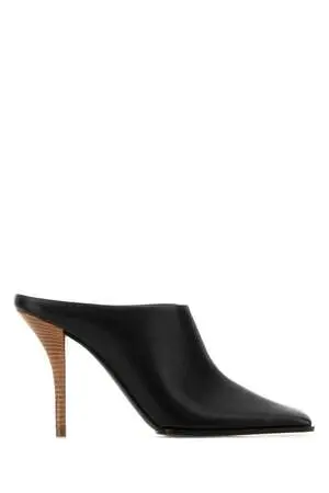 Alaïa Leather Mules - Black