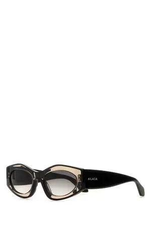 Alaïa Acetate Sunglasses - Black