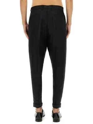 Dolce & Gabbana Canvas Pants - Black