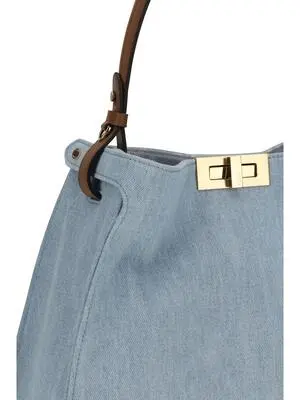 Fendi Medium Way Handbag - Blue