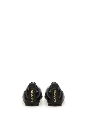 LANVIN Lace-up Slipper