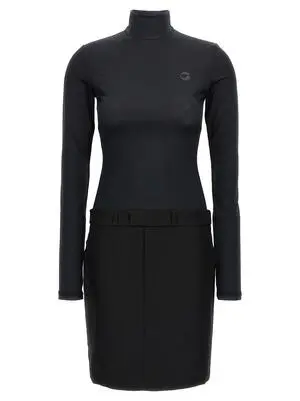 Coperni Hybrid' Dress - Black