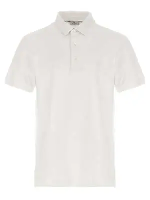 Etro Pegaso' Polo Shirt - White
