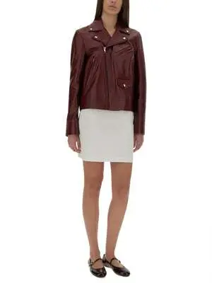 Gucci Leather Biker Jacket