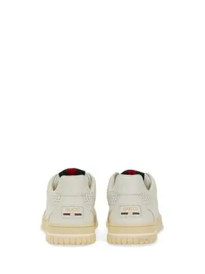 Gucci Leather Sneakers - White