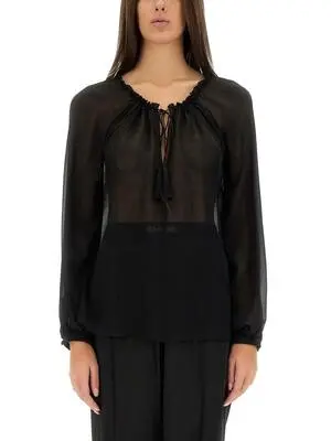 TOM FORD Silk Blouse - Black