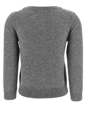 GANNI Grey Check' Cardigan