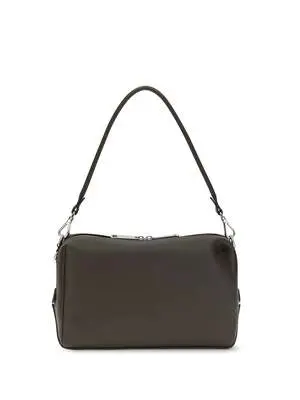 Fendi Lui Shoulder Bag In Grained Calf Leather - Brown