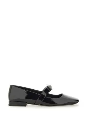 Versace Glossed Flats For Women