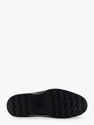 TOD'S Leather Loafers With Metal Logo