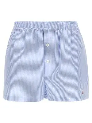 Moschino Poplin Shorts - Blue