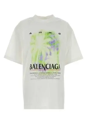 Balenciaga Cotton T-shirt - White