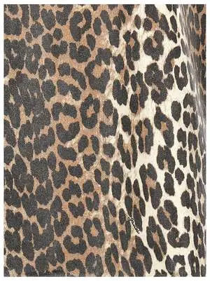 GANNI Leopard Mini Dress