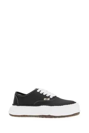 Mihara Yasuhiro Leather Baker Sneakers