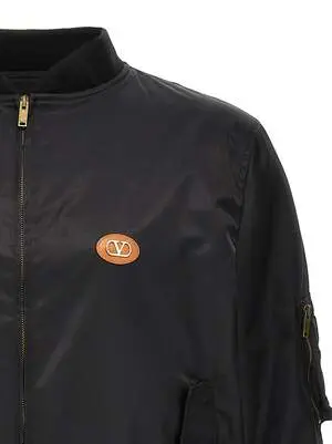 Valentino Garavani Logo Bomber Jacket