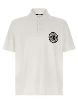 Balmain Coin' Polo Shirt - Multicolor