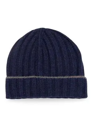 Brunello Cucinelli Cashmere Hat - Blue