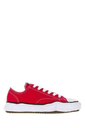 Mihara Yasuhiro Canvas Peterson Sneakers - Red