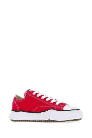 Mihara Yasuhiro Canvas Peterson Sneakers - Red