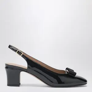 FERRAGAMO Vara Bow Slingback Shoes - Black