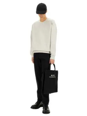 A.p.c. Logo Sweatshirt - Gray