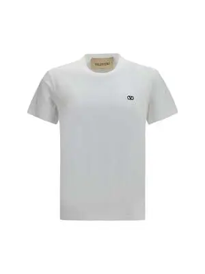 Valentino Garavani Cotton Vlogo T-shirt - White