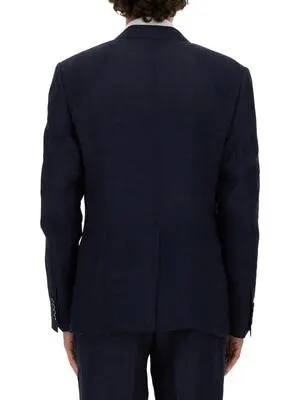 Dolce & Gabbana Double-breasted Jacket - Blue