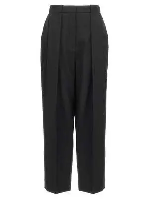 Balmain Grain De Poudre Pants - Black