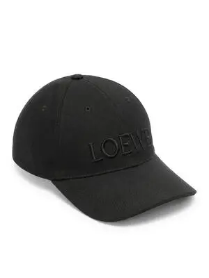 Loewe X Paula`s Ibiza Canvas Hat With Embroidery On The Front