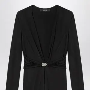 Versace Viscose Jersey Midi Dress