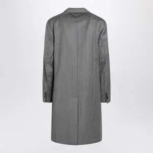 Prada Single-breasted Wool Coat