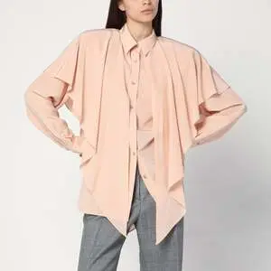 Stella McCartney Silk Crêpe De Chine Shirt - Pink