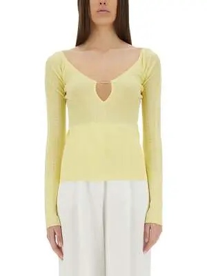 Jacquemus Praluce Top - Yellow