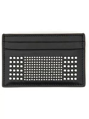 Alexander McQueen Leather Card Holder