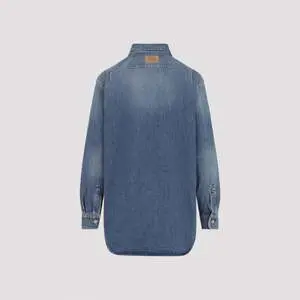 Moschino Heart Denim Shirt