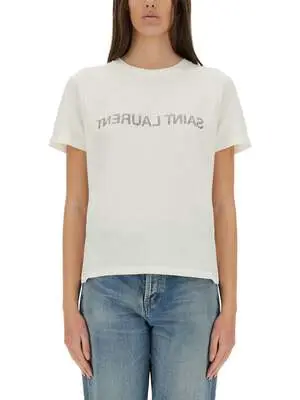 Saint Laurent Reverse T-shirt - White