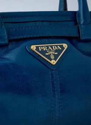Prada Mini Bonnie Handbag - Blue