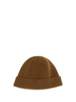 Valentino Garavani Cashmere Vlogo Beanie - Brown