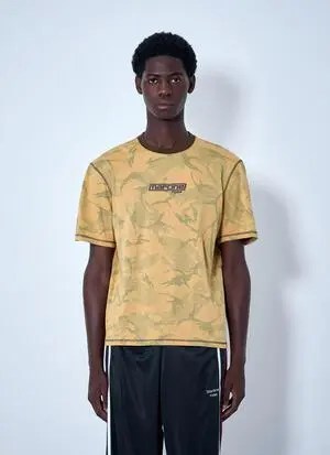 Martine Rose Printed Cotton Jersey T-shirt - Orange