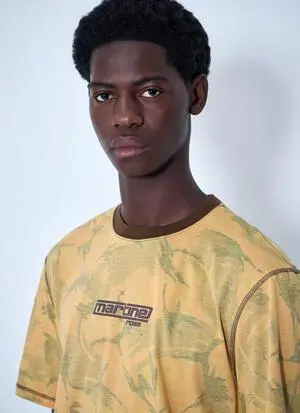Martine Rose Printed Cotton Jersey T-shirt